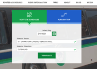 Online Routes & Schedules